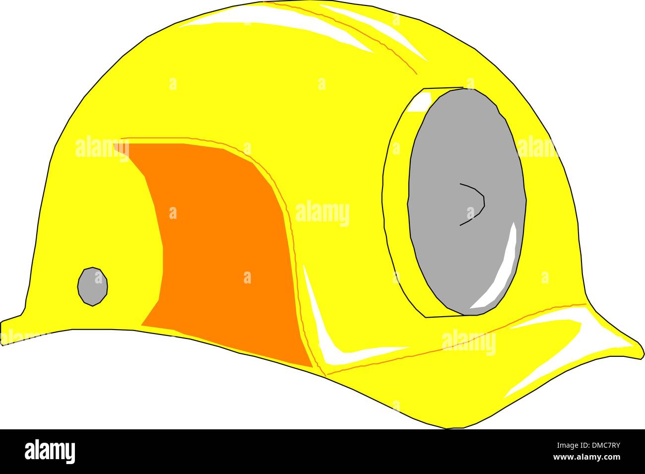 Yellow hard Hat Stock Vector Image & Art - Alamy
