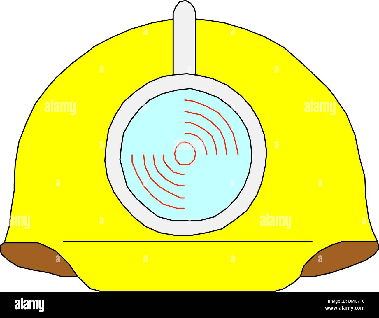 Yellow hard Hat Stock Vector Image & Art - Alamy