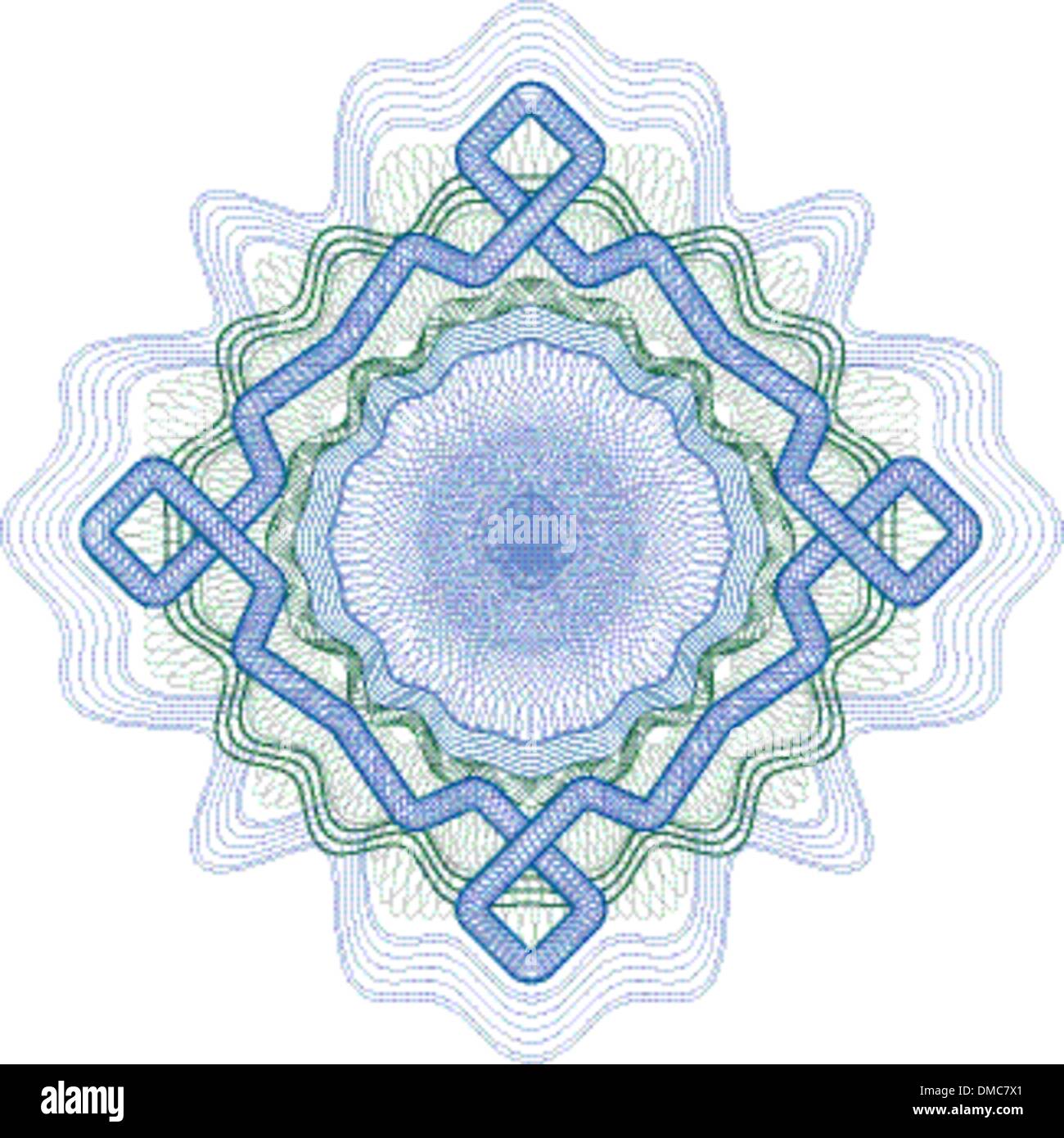 Frame rosette badge label border certificate hi-res stock photography ...