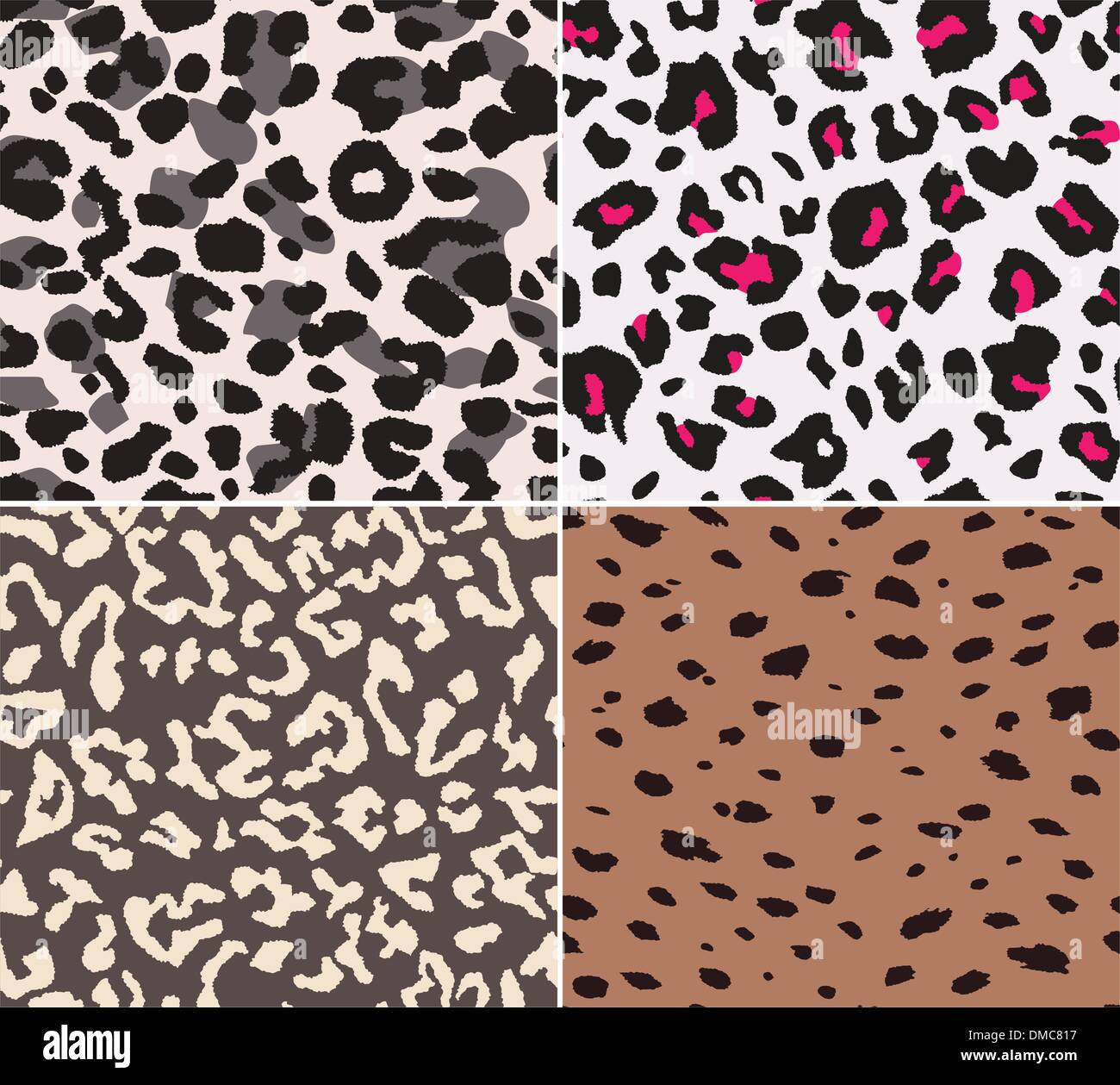 seamless animal skin pattern Stock Vector Image & Art - Alamy