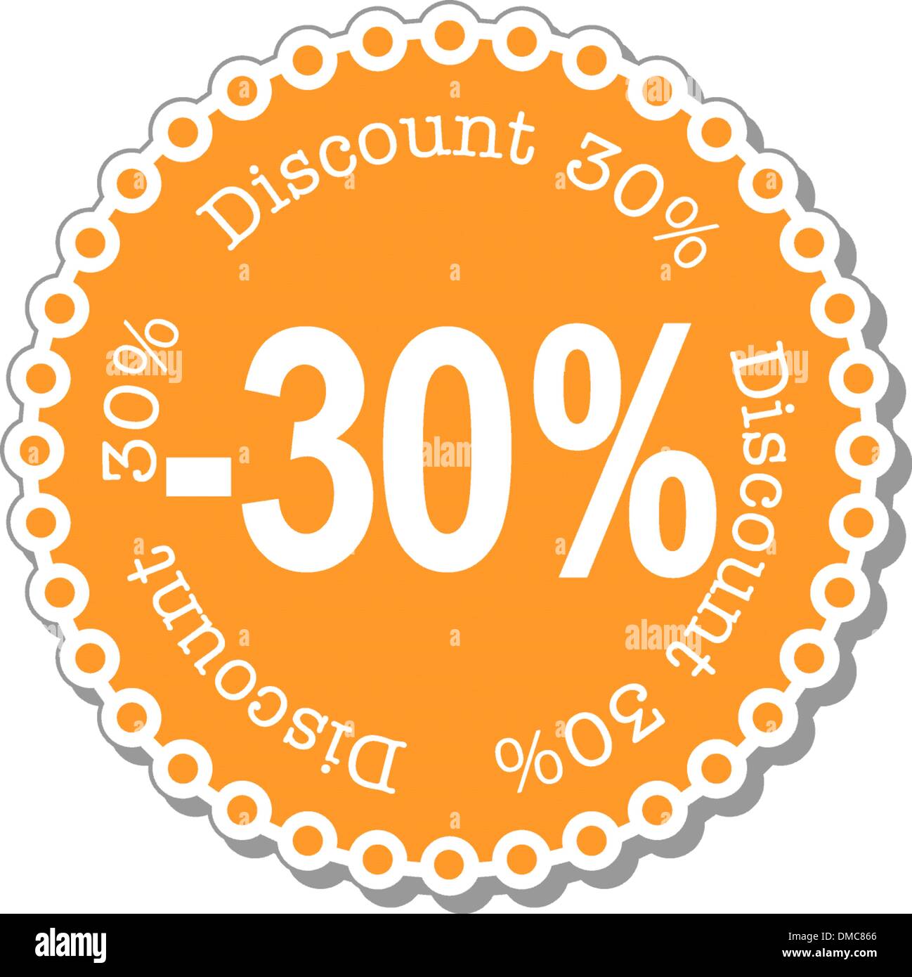 Tag thirty percent discount Stock Vector Images - Alamy