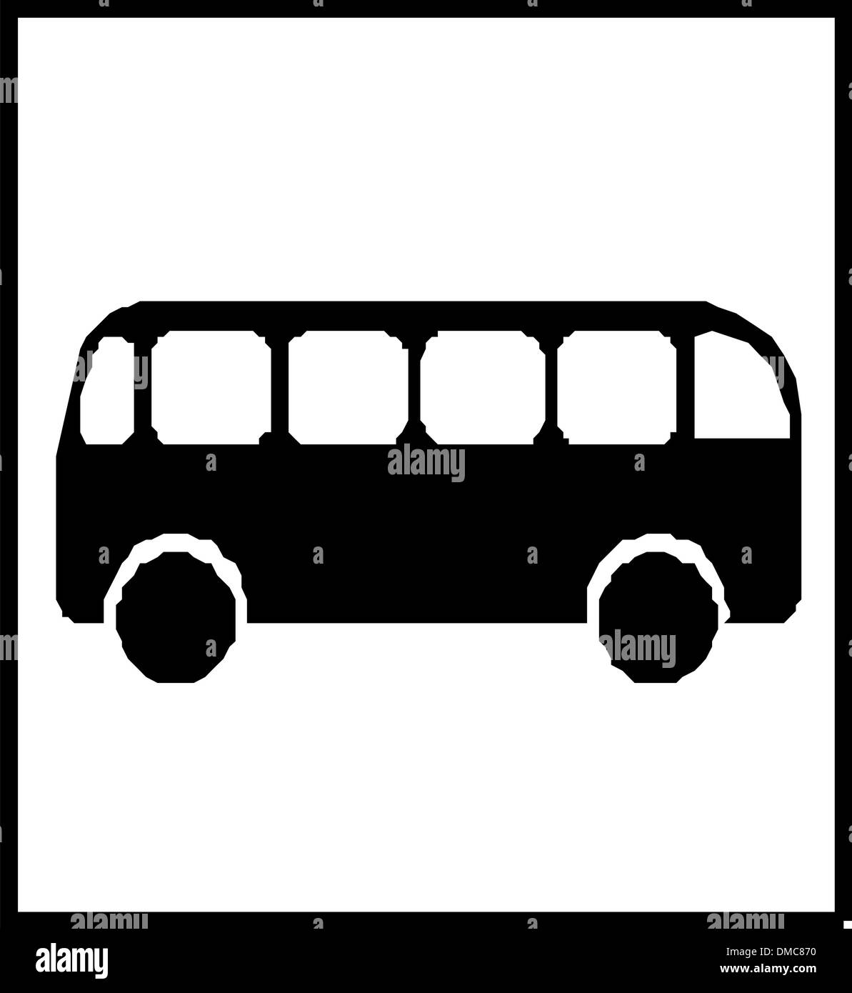 Bus behind van hi-res stock photography and images - Alamy