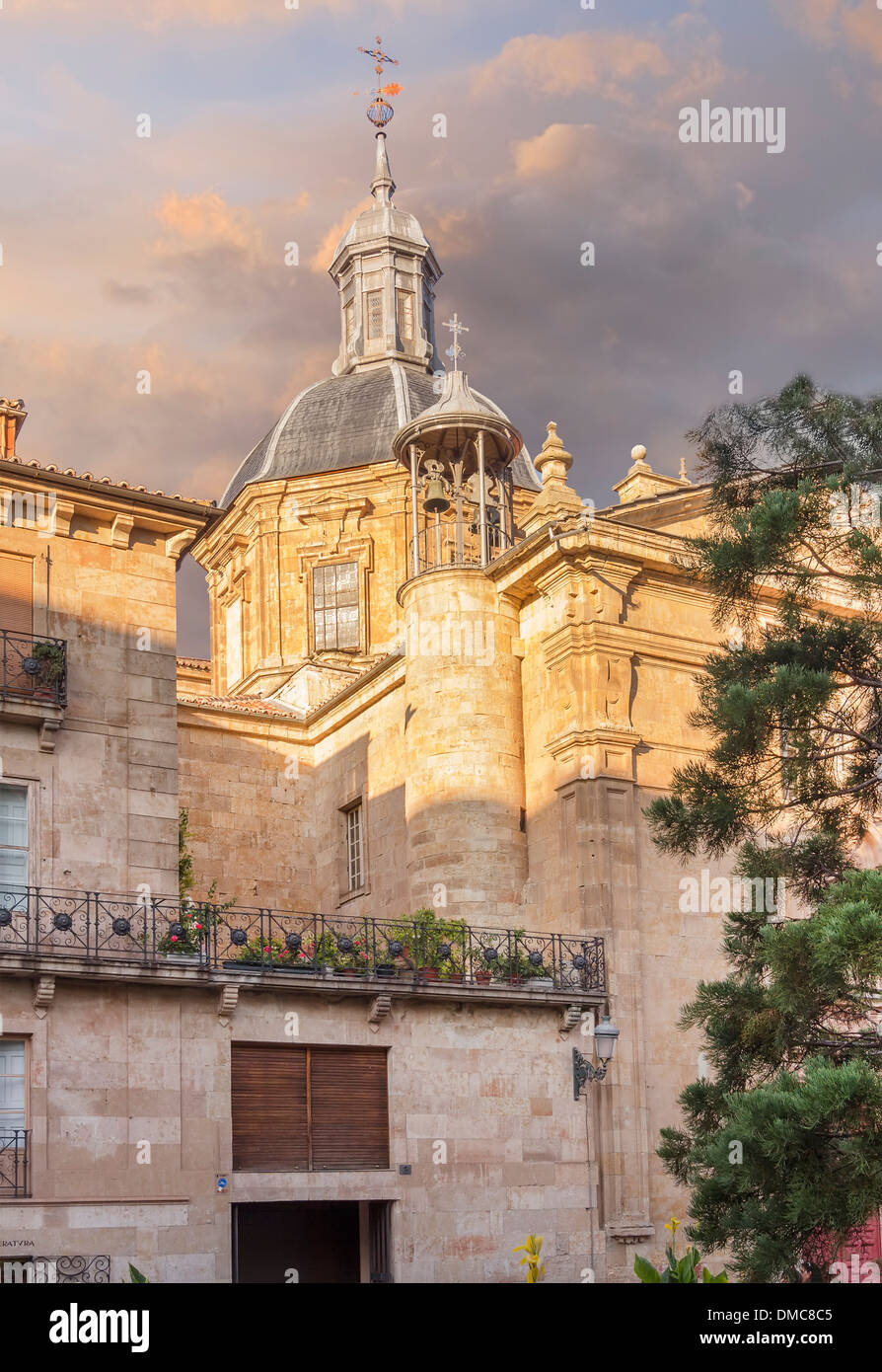 medieval buildings in the historic city of Salamanca, Spain Stock Photo ...