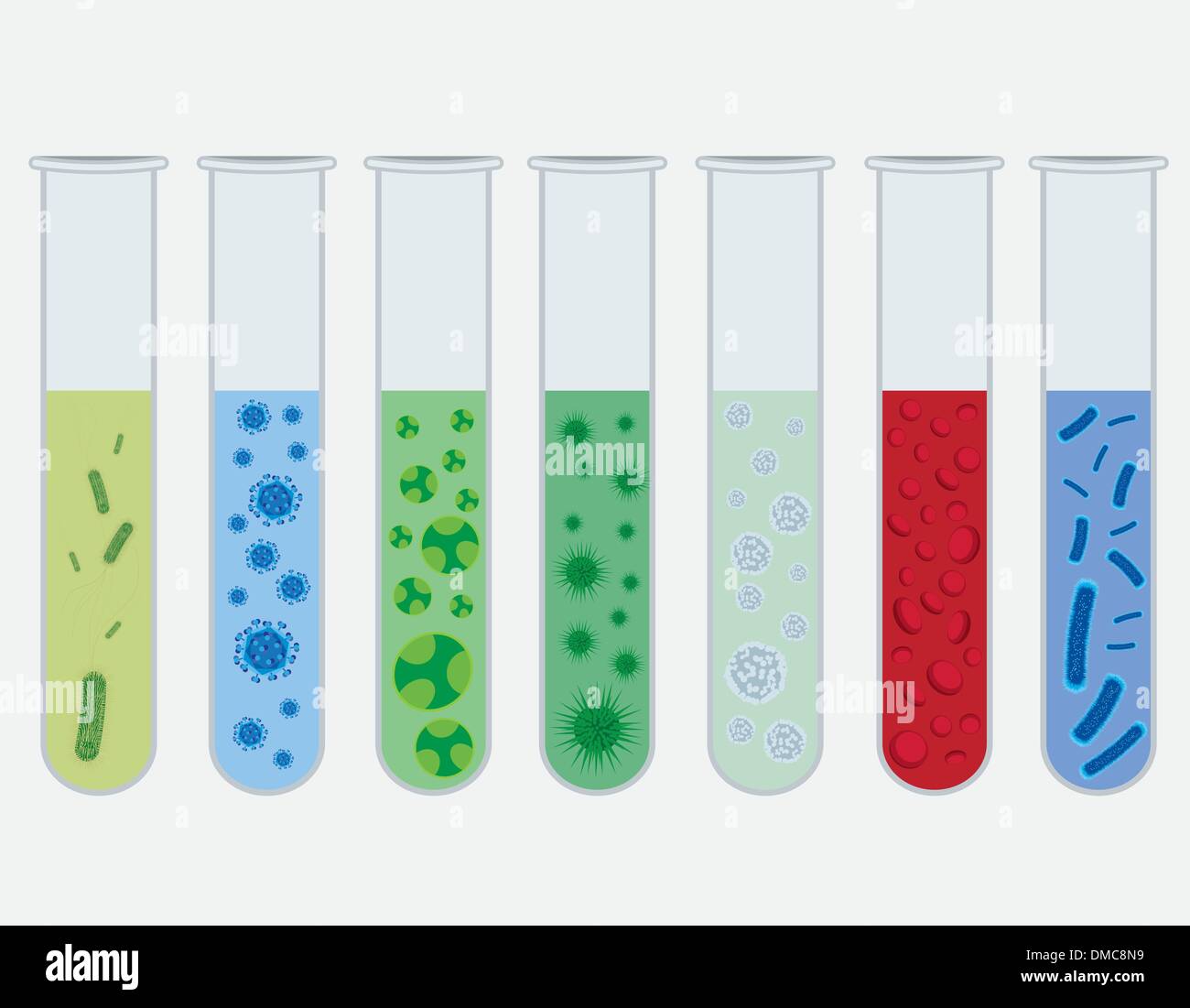 Science chemistry glass tubes Stock Vector Images - Alamy
