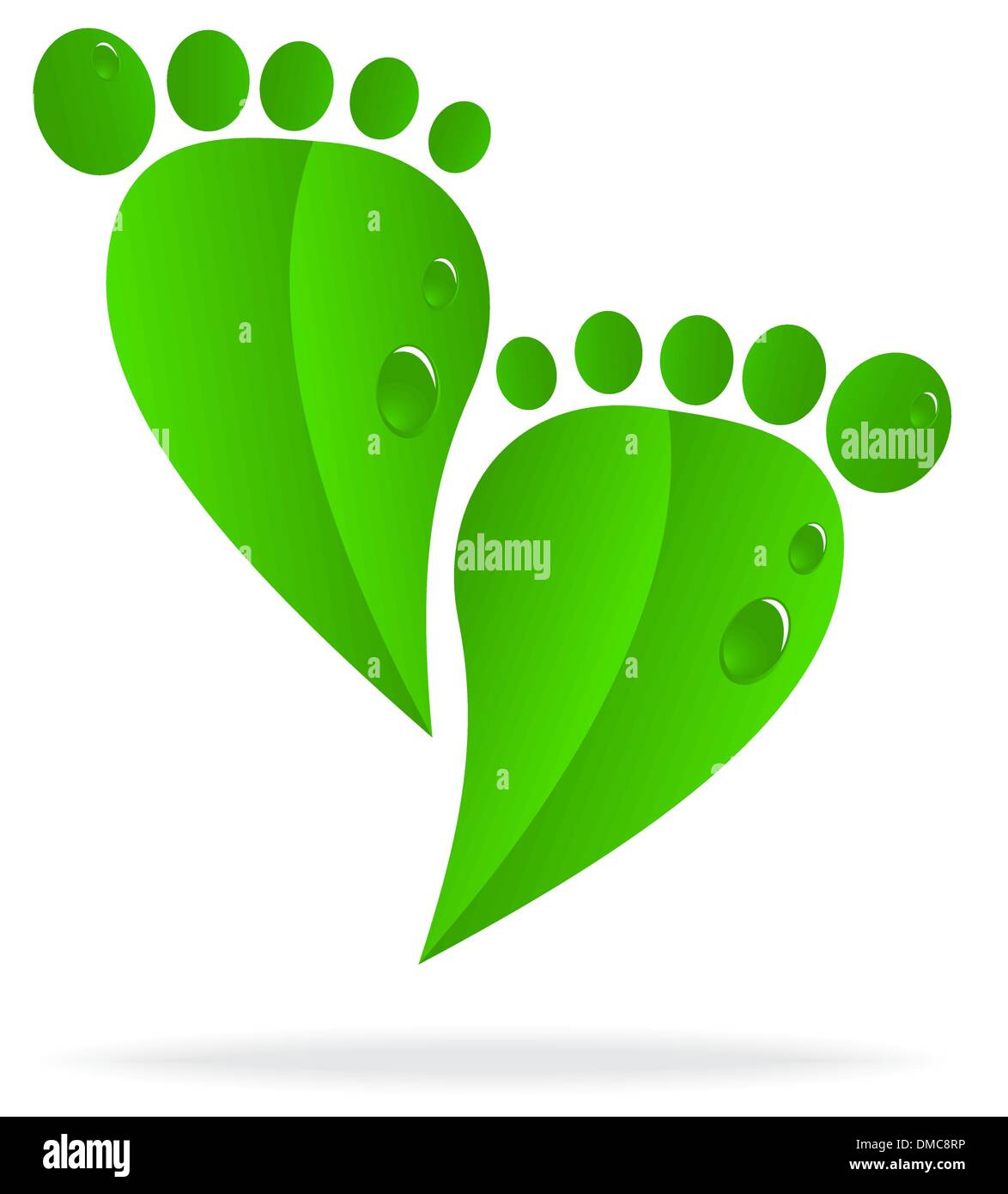 Earth concept leaves Cut Out Stock Images & Pictures - Alamy