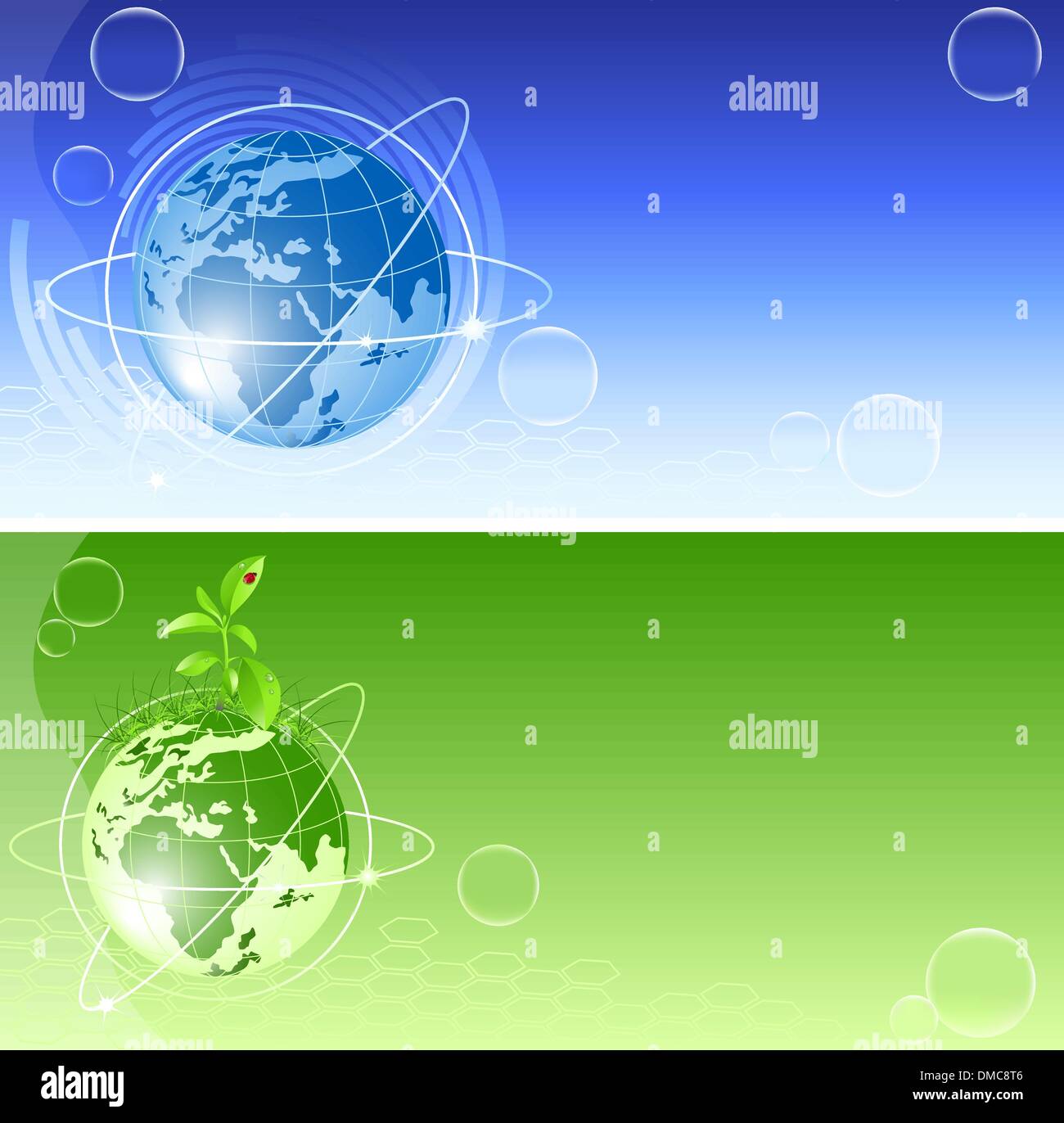 vector backgrounds with globe Stock Vector Image & Art - Alamy