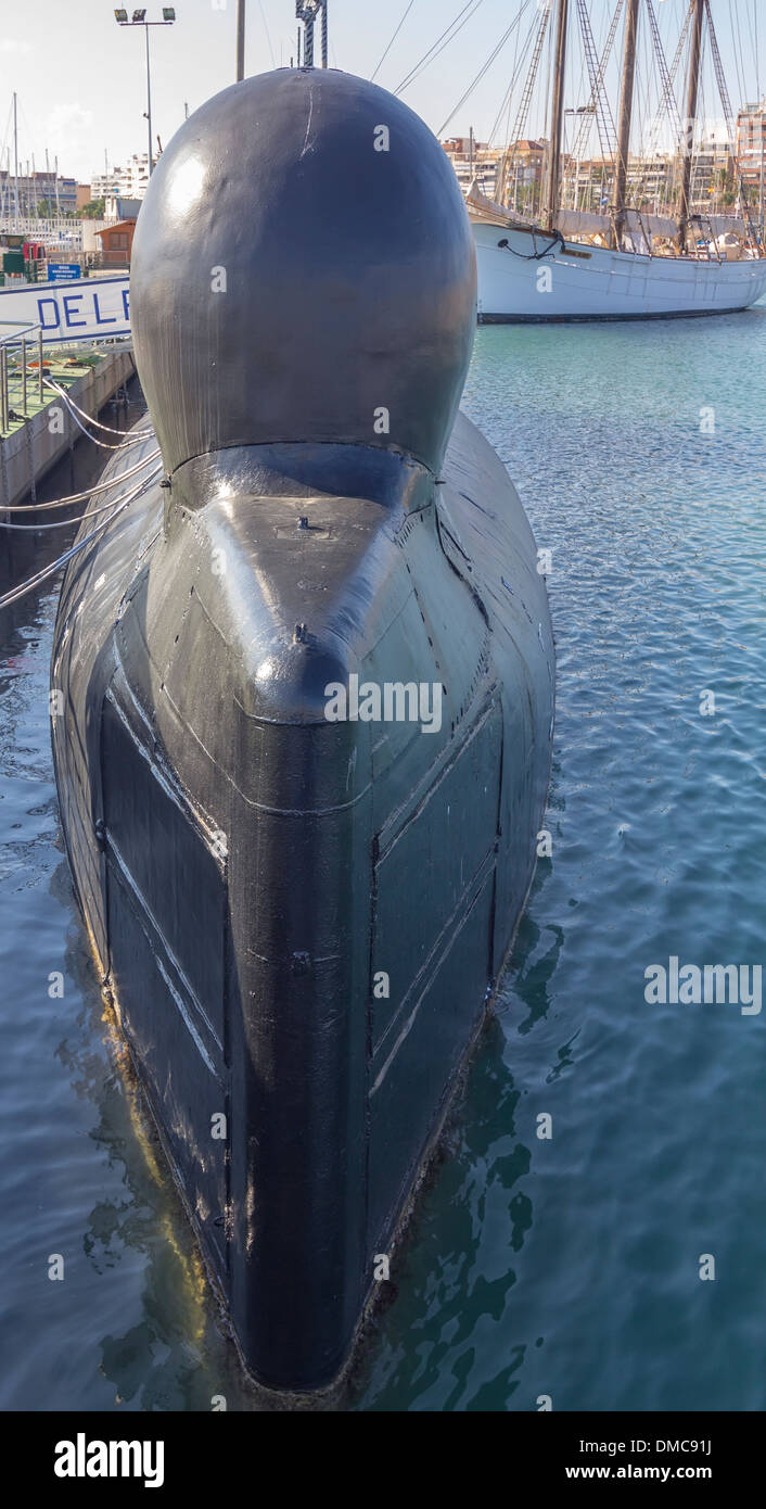 old retired military submarine for scrapping Stock Photo - Alamy