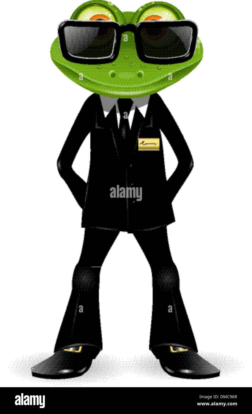 frog security guard Stock Vector Image & Art - Alamy