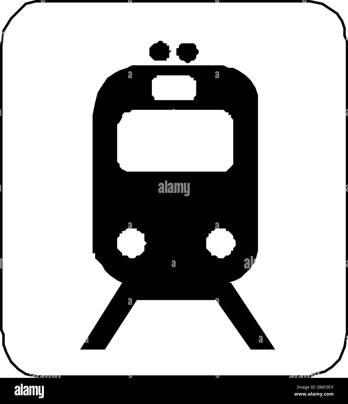 Tram symbol Stock Vector Images - Alamy