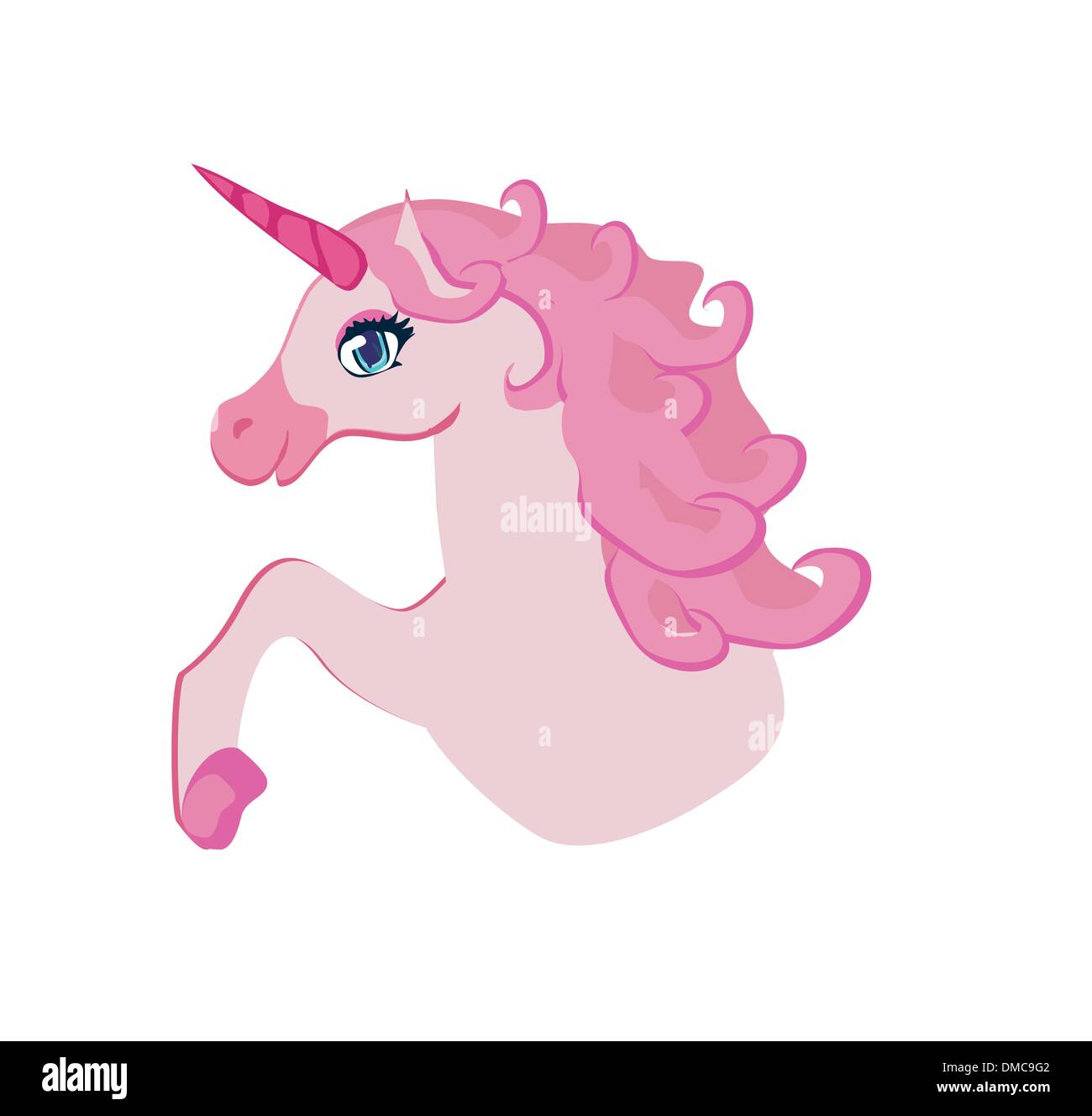 Pink unicorn hi-res stock photography and images - Alamy