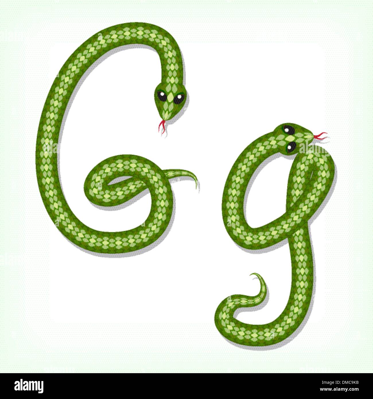 Snake Font Letter G Stock Vector Image Art Alamy Snake Font Letter G Stock Vector Image Art Alamy