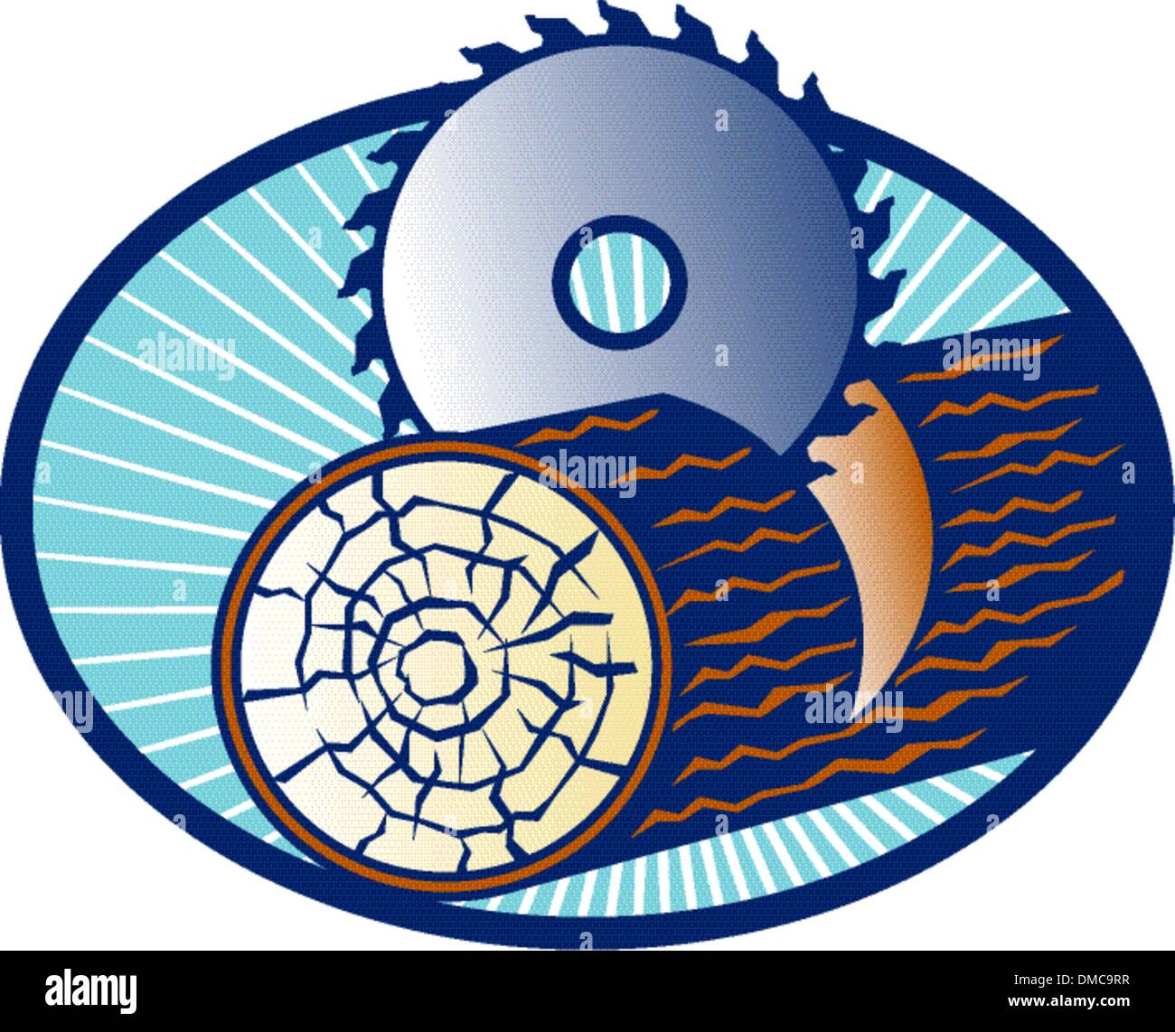 Wood log circular saw hi-res stock photography and images - Alamy