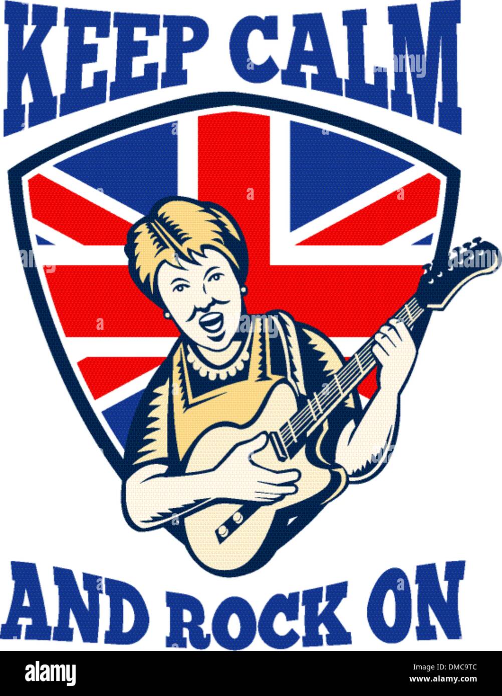 Keep calm rock on hi-res stock photography and images - Alamy