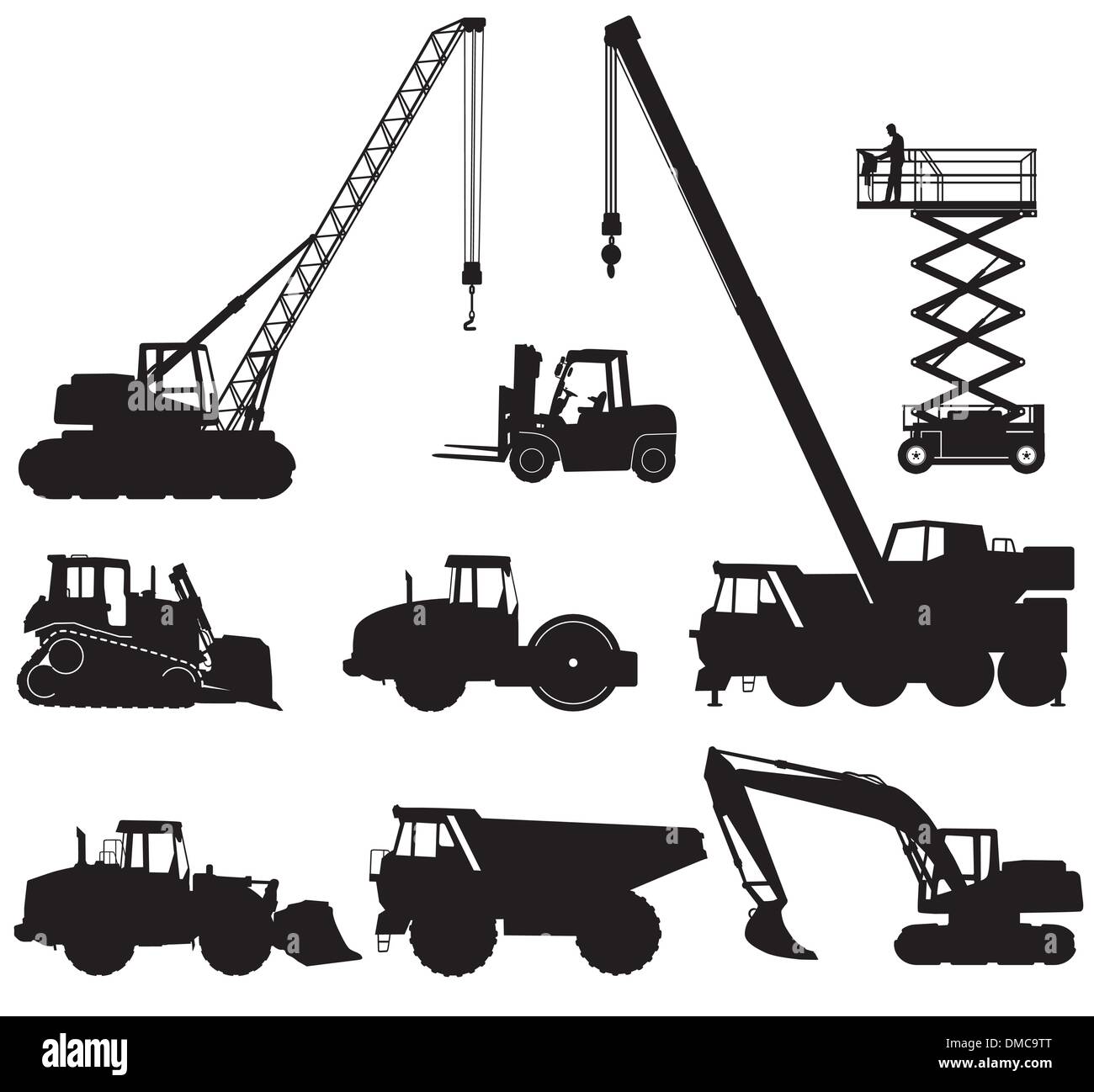 Machinery technology Stock Vector Images - Alamy