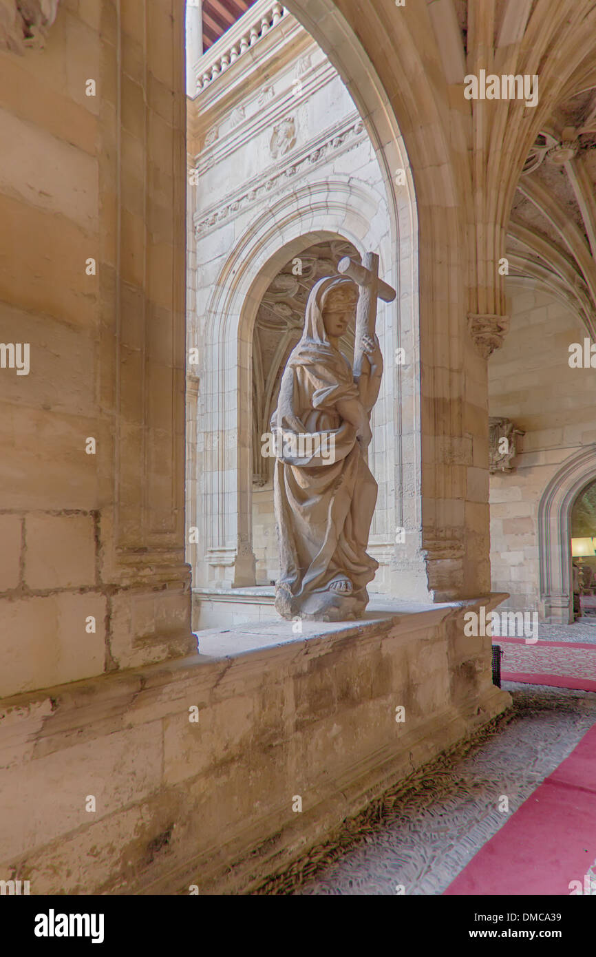 Inside a monastery hi-res stock photography and images - Alamy