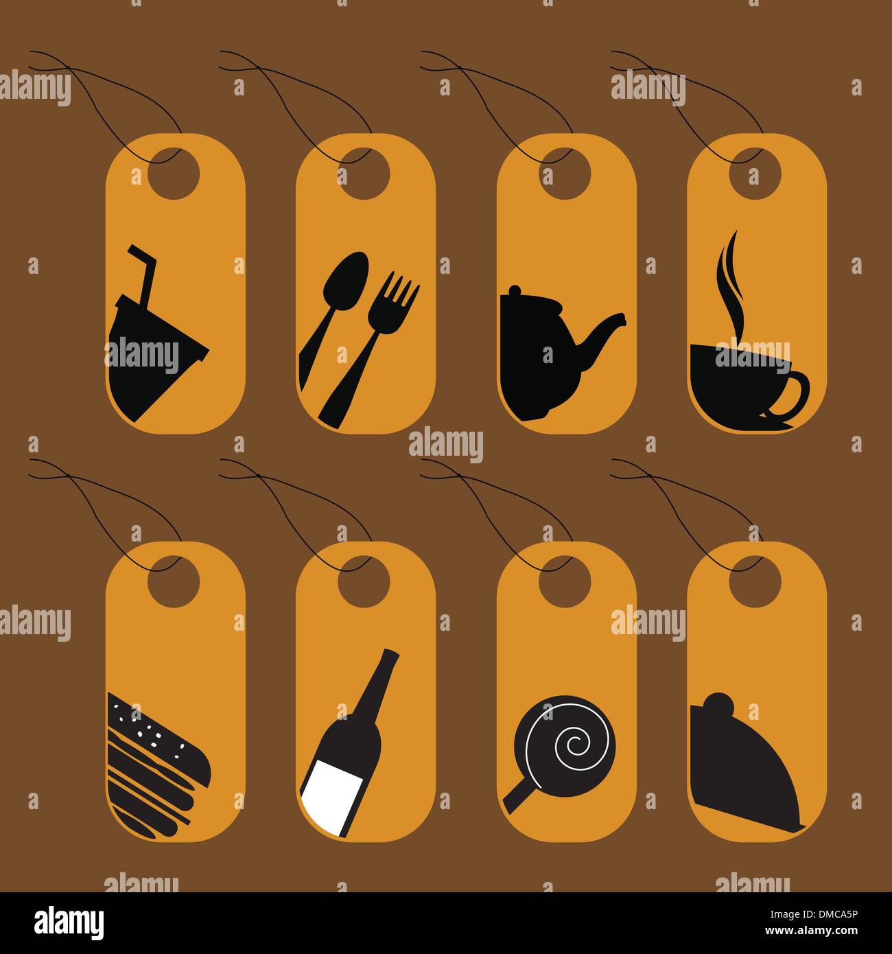 Fast food soda drinks Stock Vector Images - Alamy