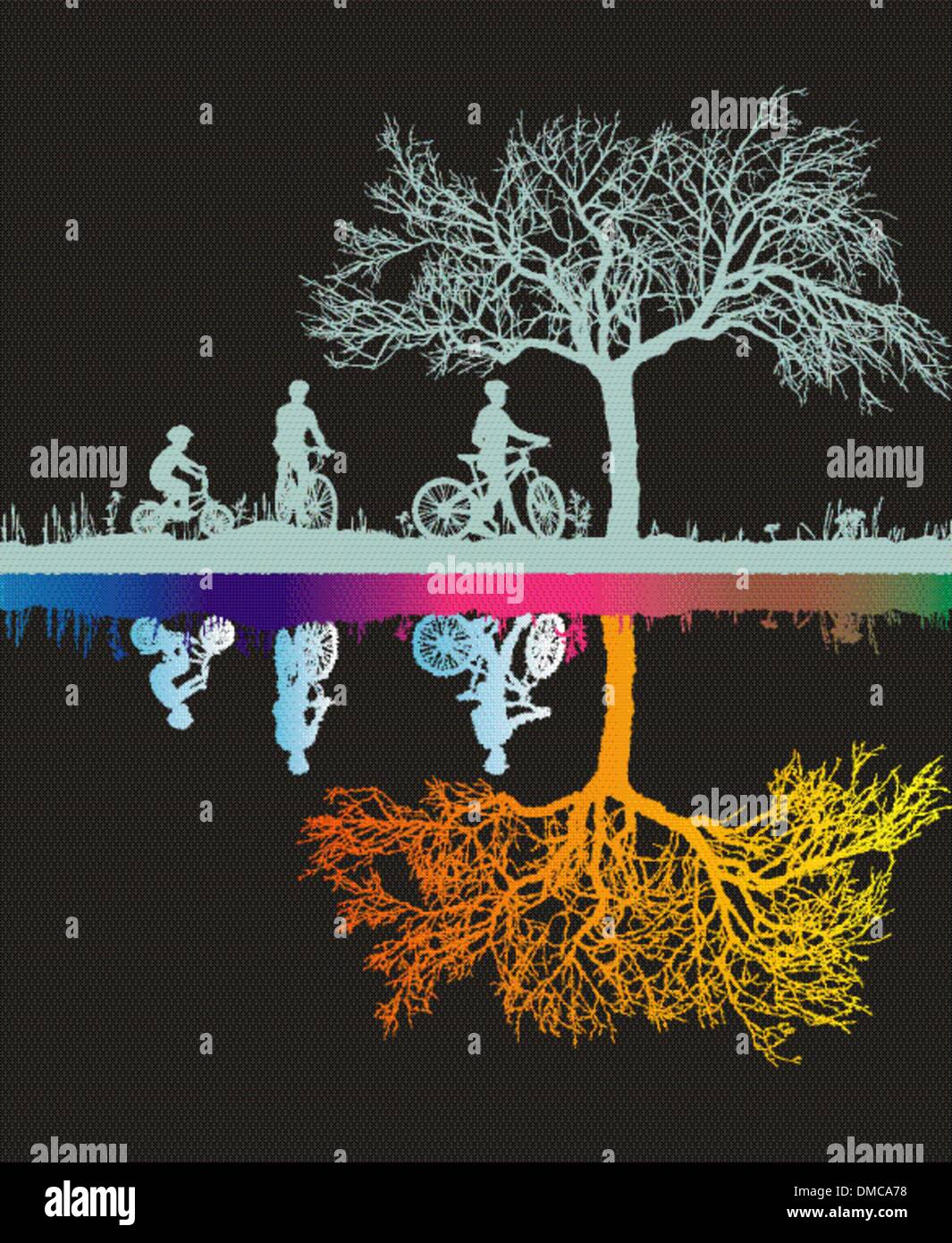 Young active black man Stock Vector Images - Alamy