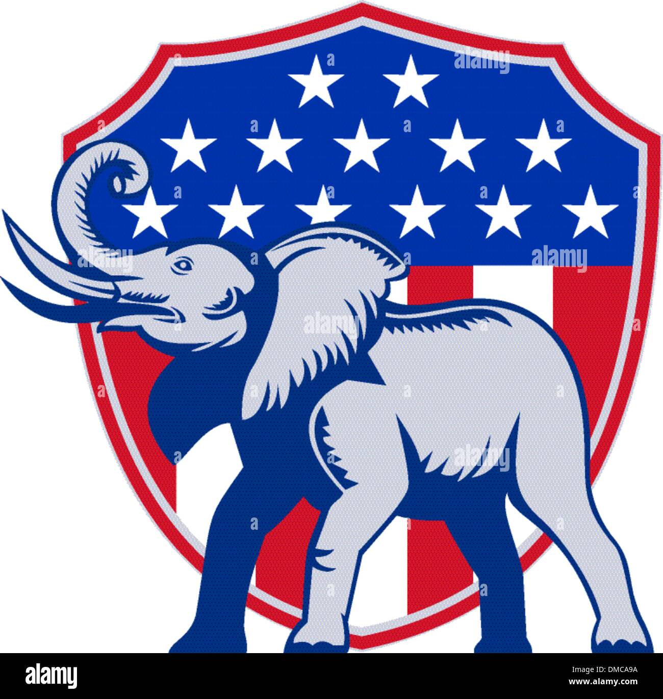 Republican elephant hi-res stock photography and images - Alamy