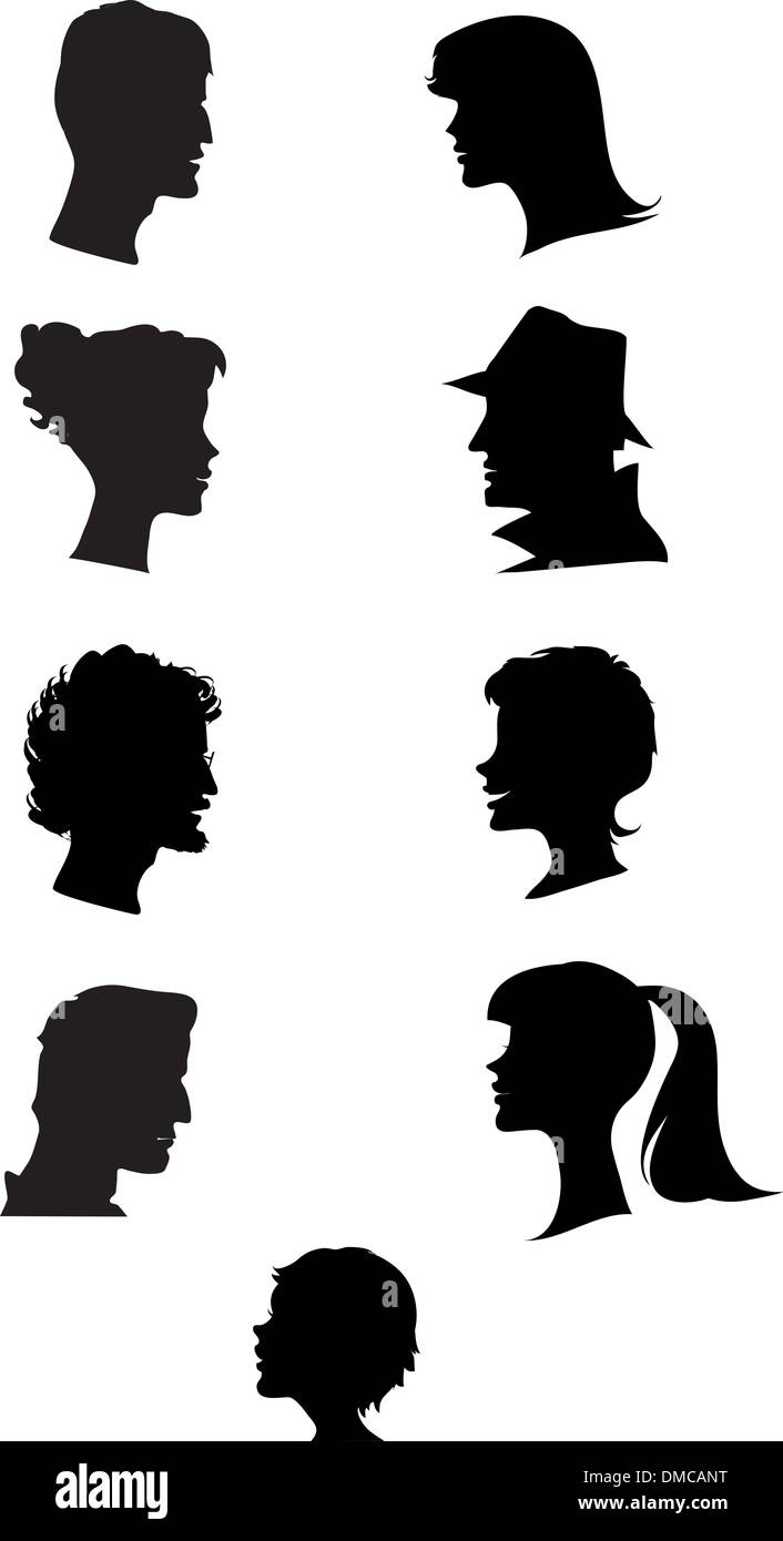 Profiles hi-res stock photography and images - Alamy