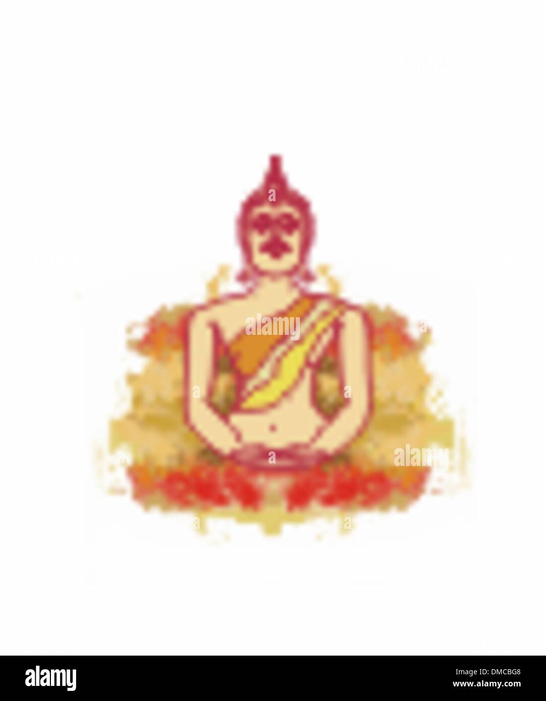 Vector of Chinese Traditional Artistic Buddhism Pattern Stock Vector ...