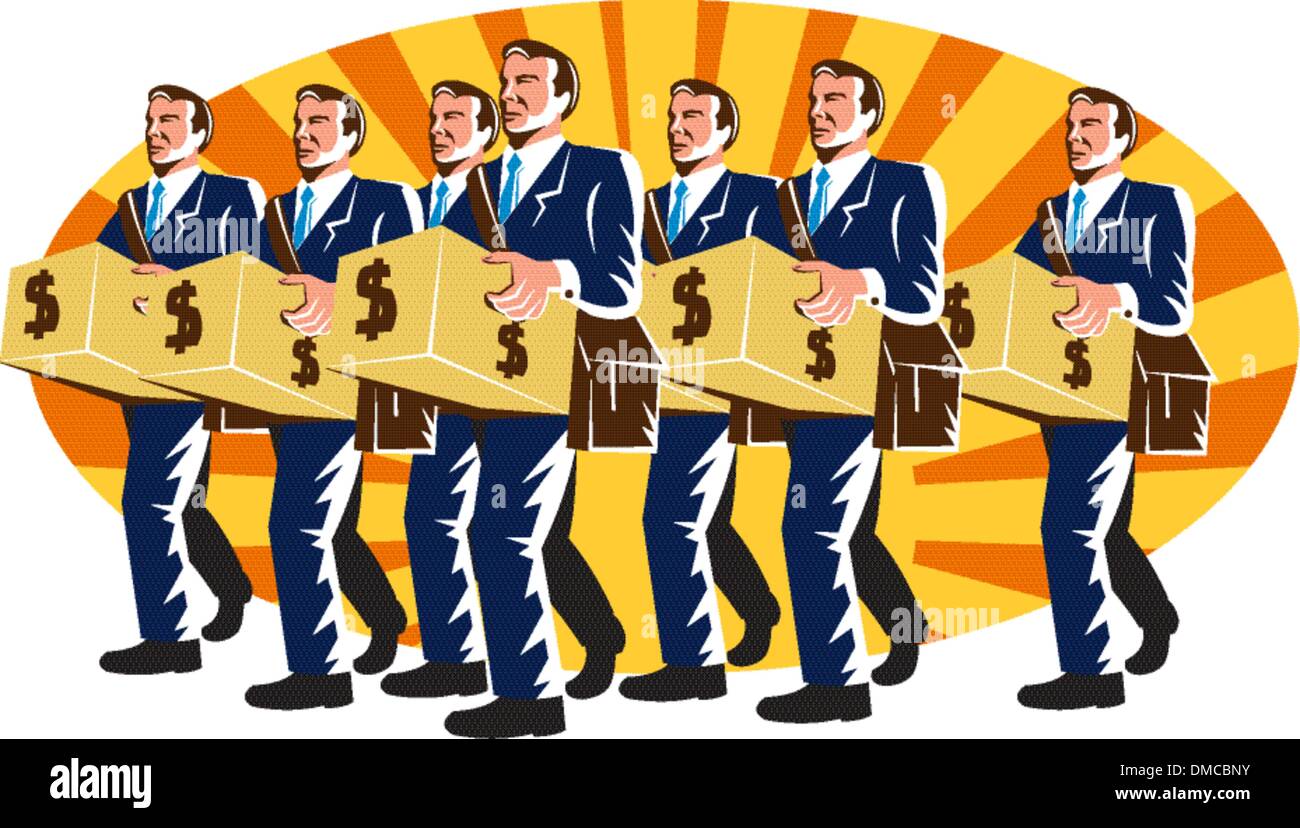 Banker employee Stock Vector Images - Alamy