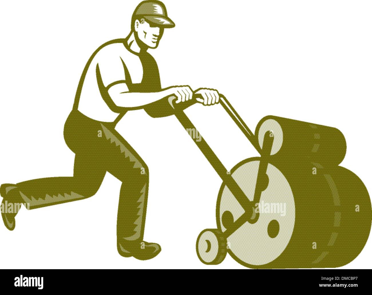 Lawn roller hi-res stock photography and images - Alamy