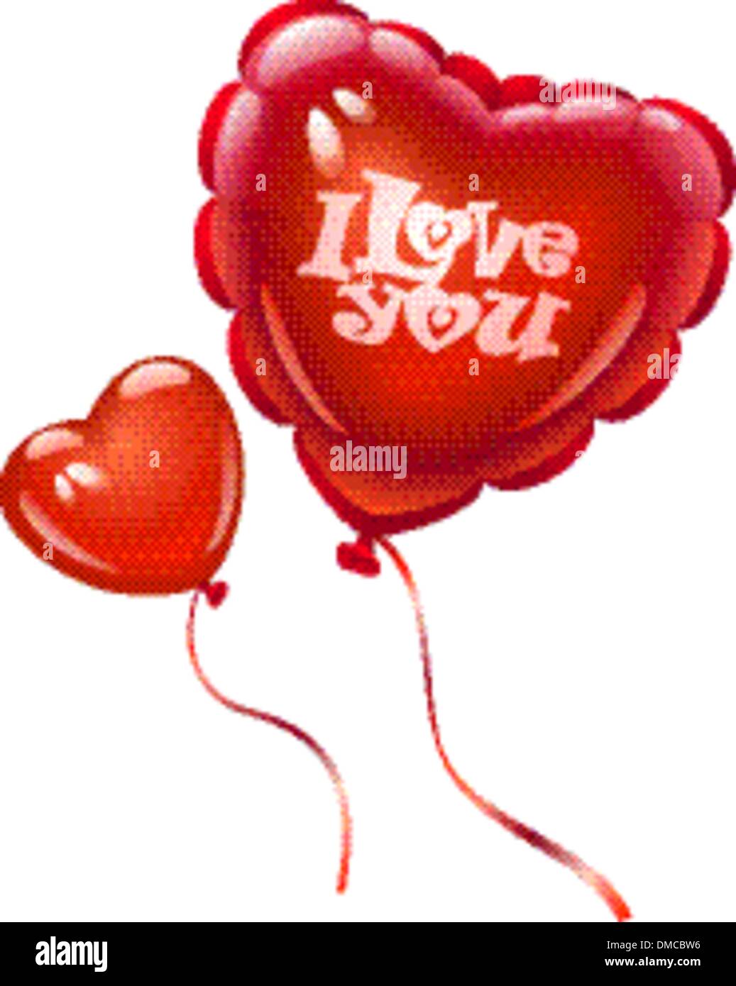 Red letter day balloon Stock Vector Images - Alamy