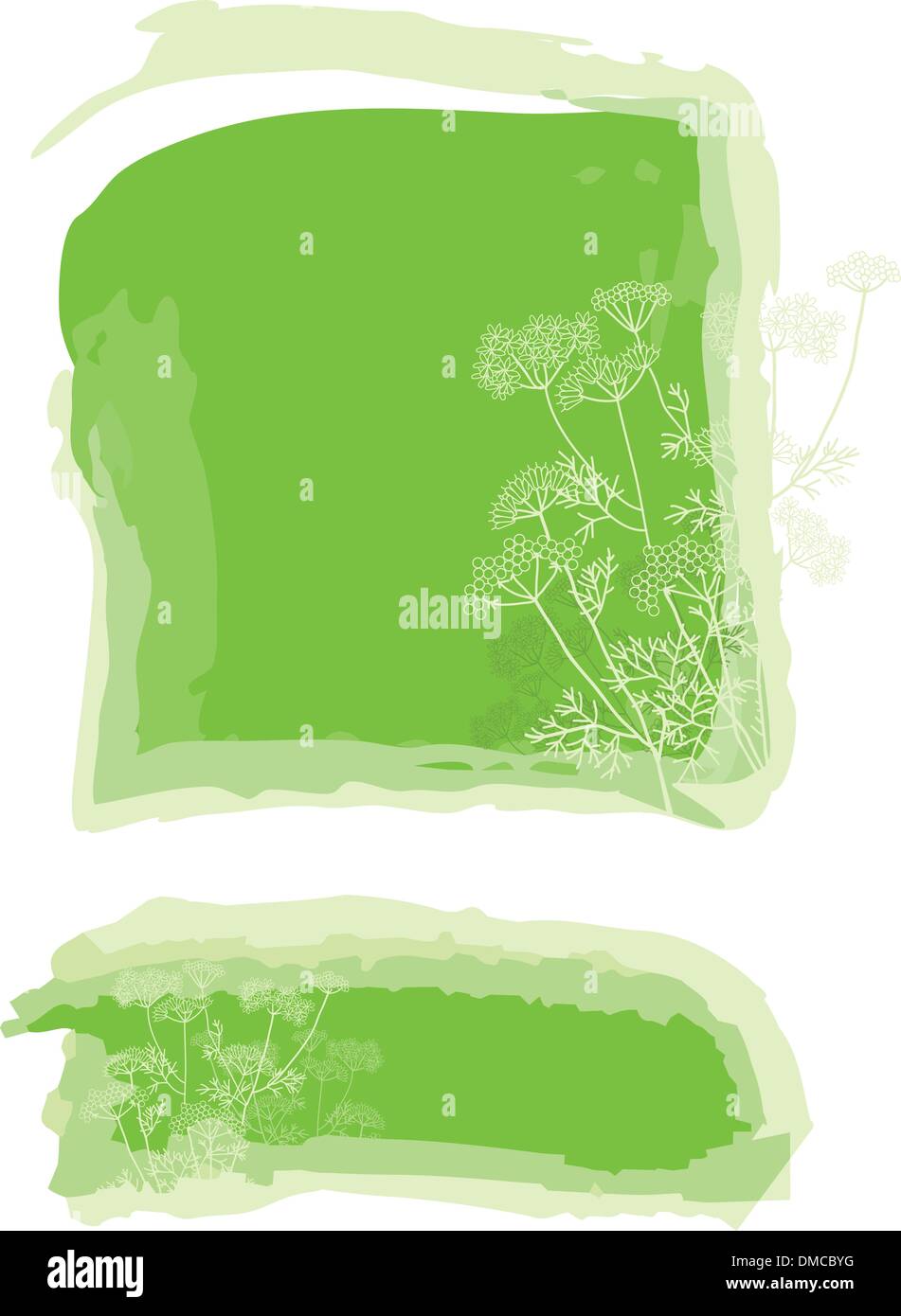 Herbal frame Stock Vector Images - Alamy
