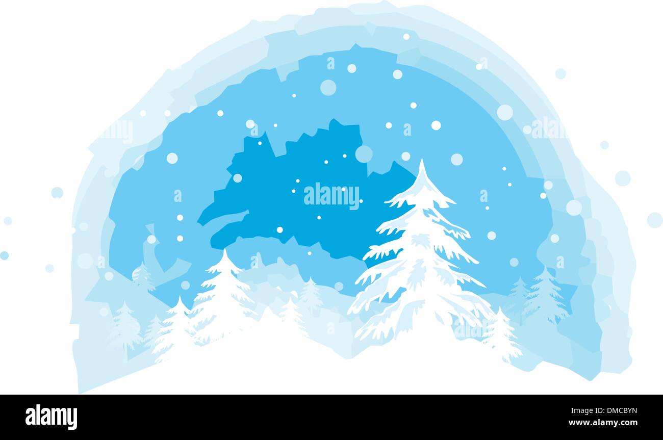 Frozen view Stock Vector Images - Alamy