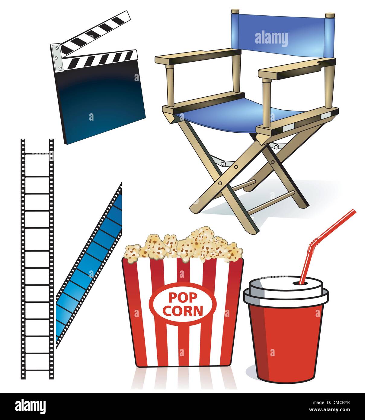 Entertainment motion pictures Stock Vector Images - Alamy