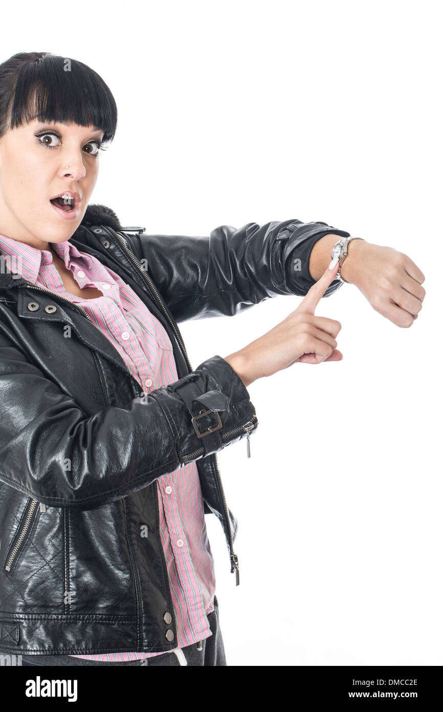 Looking at wrist hi-res stock photography and images - Alamy