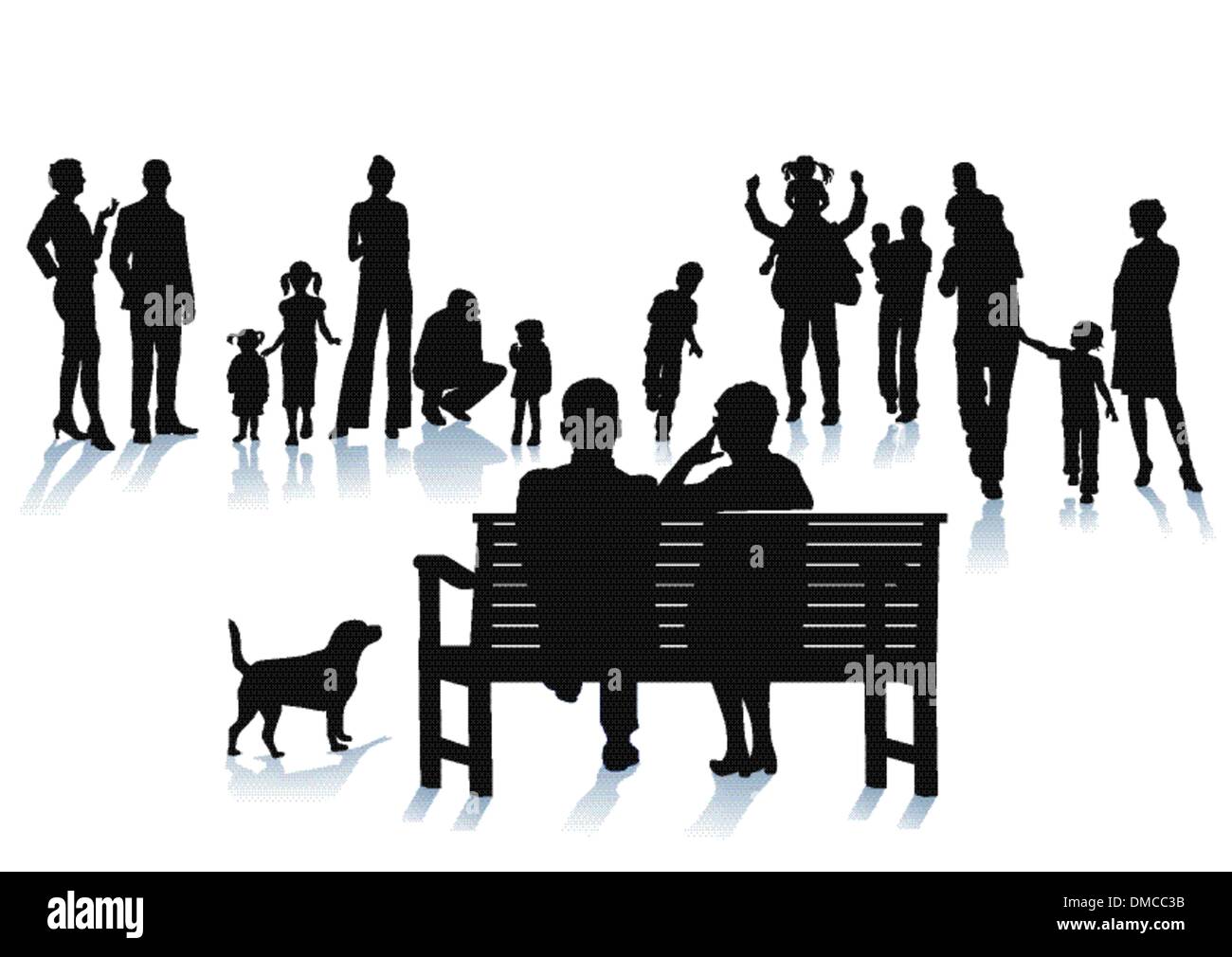 Parents adult children baby Cut Out Stock Images & Pictures - Alamy