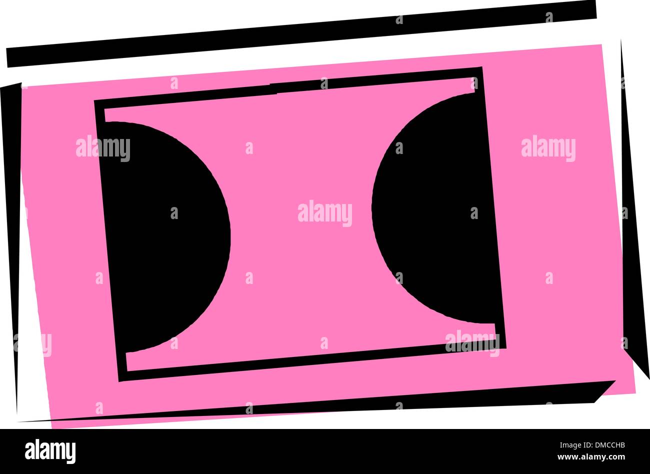 Classic video cassette Stock Vector Image & Art - Alamy