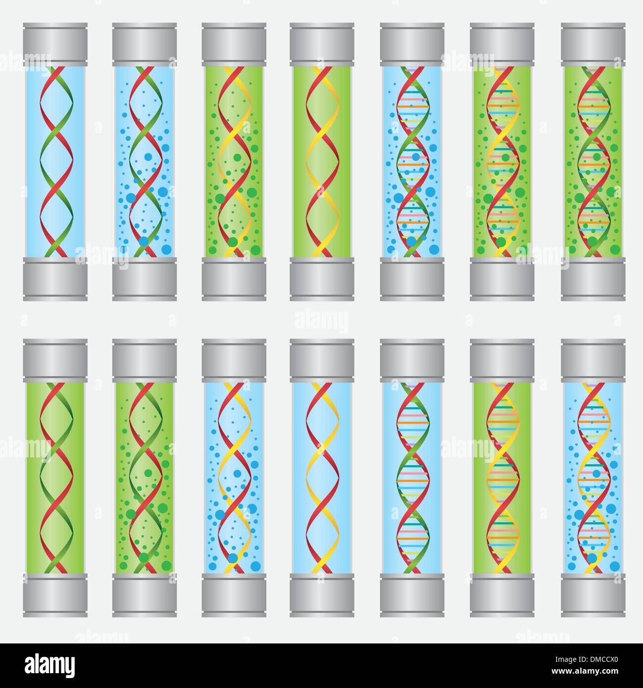 Dna samples Stock Vector Images - Alamy