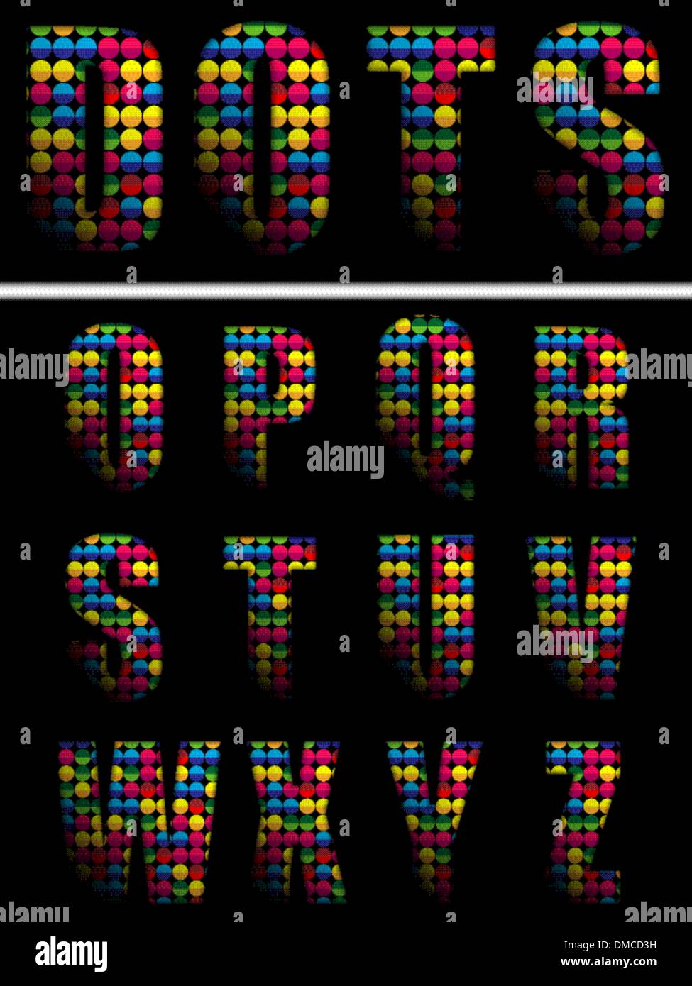 Alphabet to color hi-res stock photography and images - Alamy