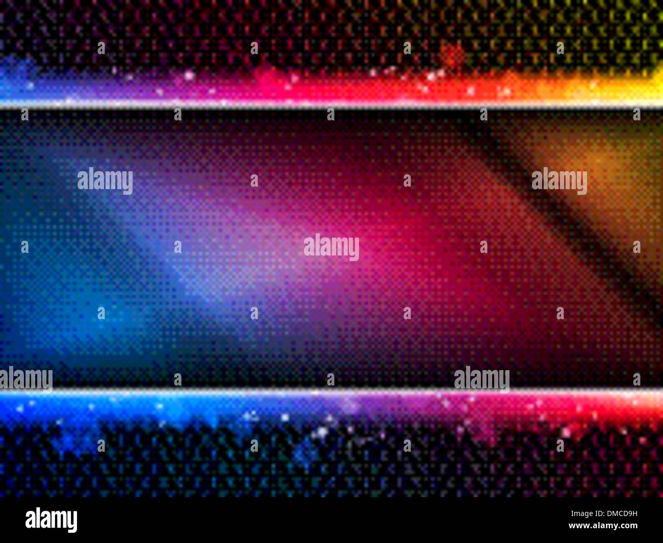 Colorful Rainbow Neon Party Background Stock Vector Image & Art - Alamy