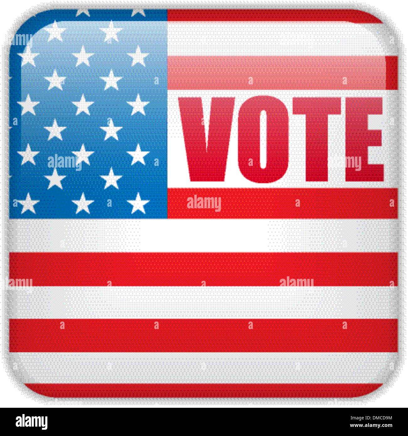 United States Election Vote Button Stock Vector Image & Art - Alamy