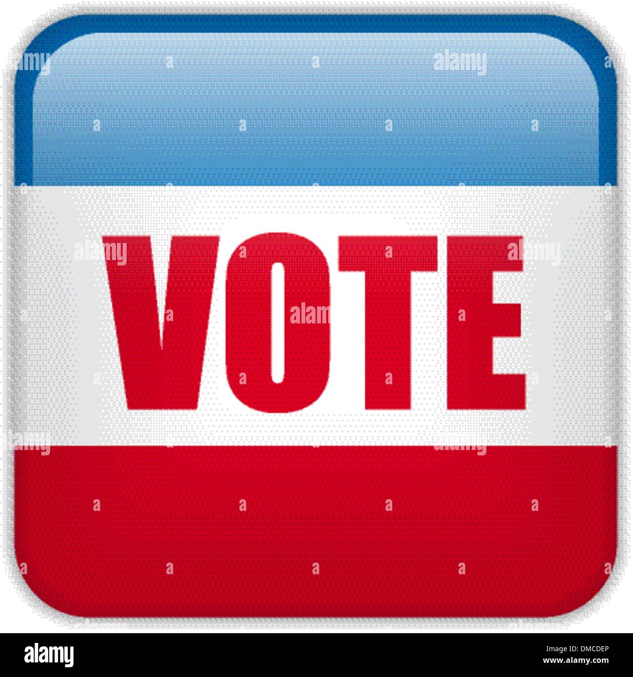 American election button Stock Vector Images - Alamy