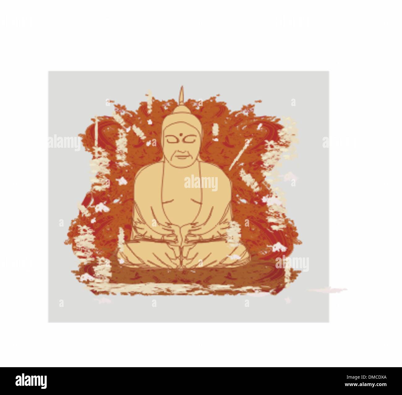 Vector of Chinese Traditional Artistic Buddhism Pattern Stock Vector ...
