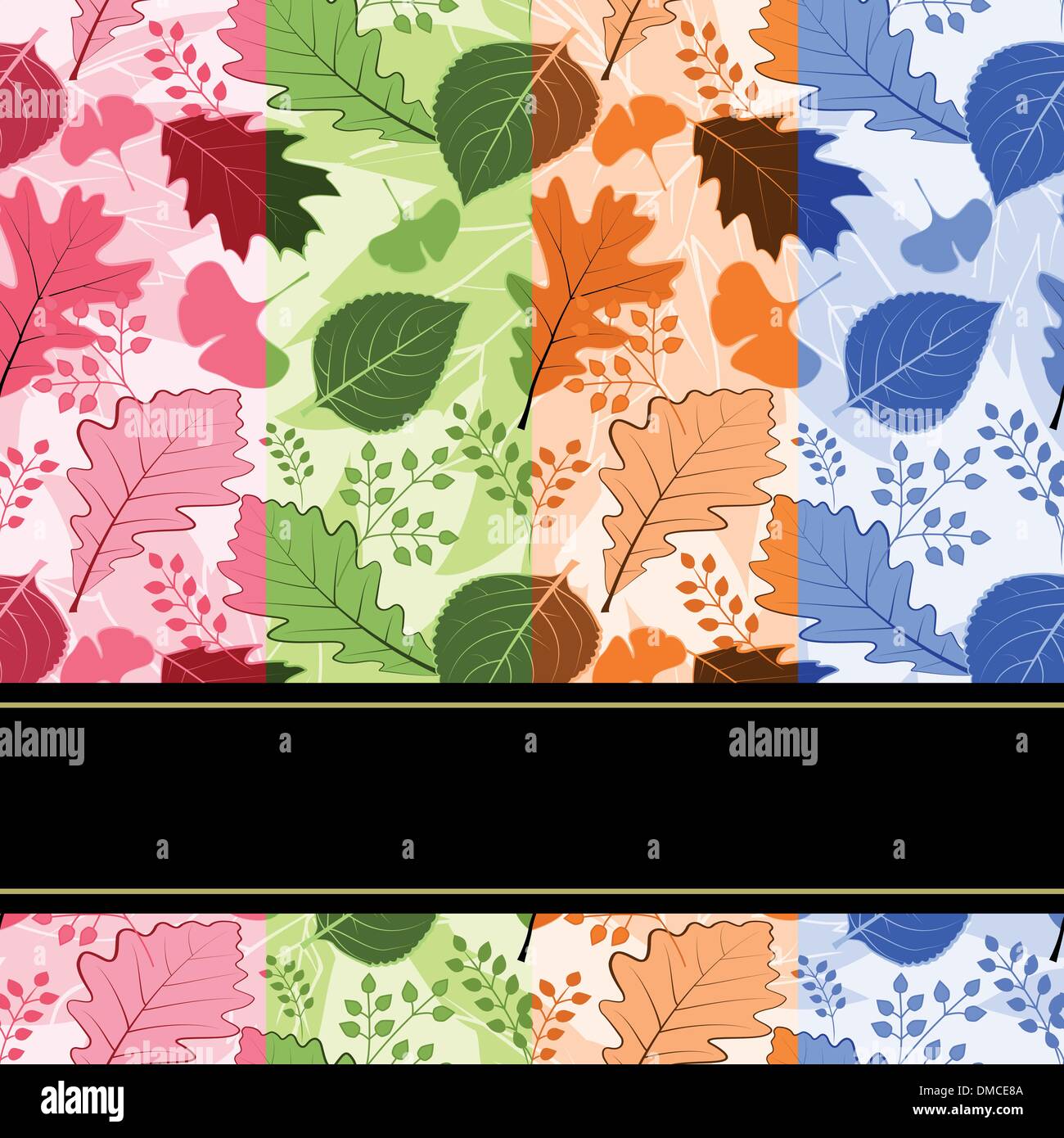 Season leaves Stock Vector Images - Alamy