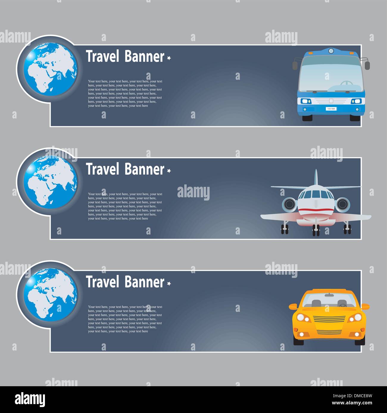 Banner silhouette hi-res stock photography and images - Alamy