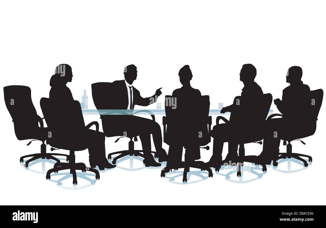 Office interview session Stock Vector Image & Art - Alamy