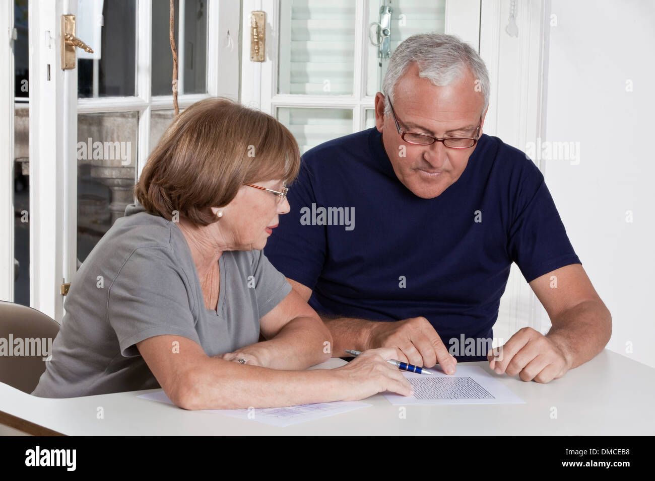 Man playing scrabble hi-res stock photography and images - Alamy