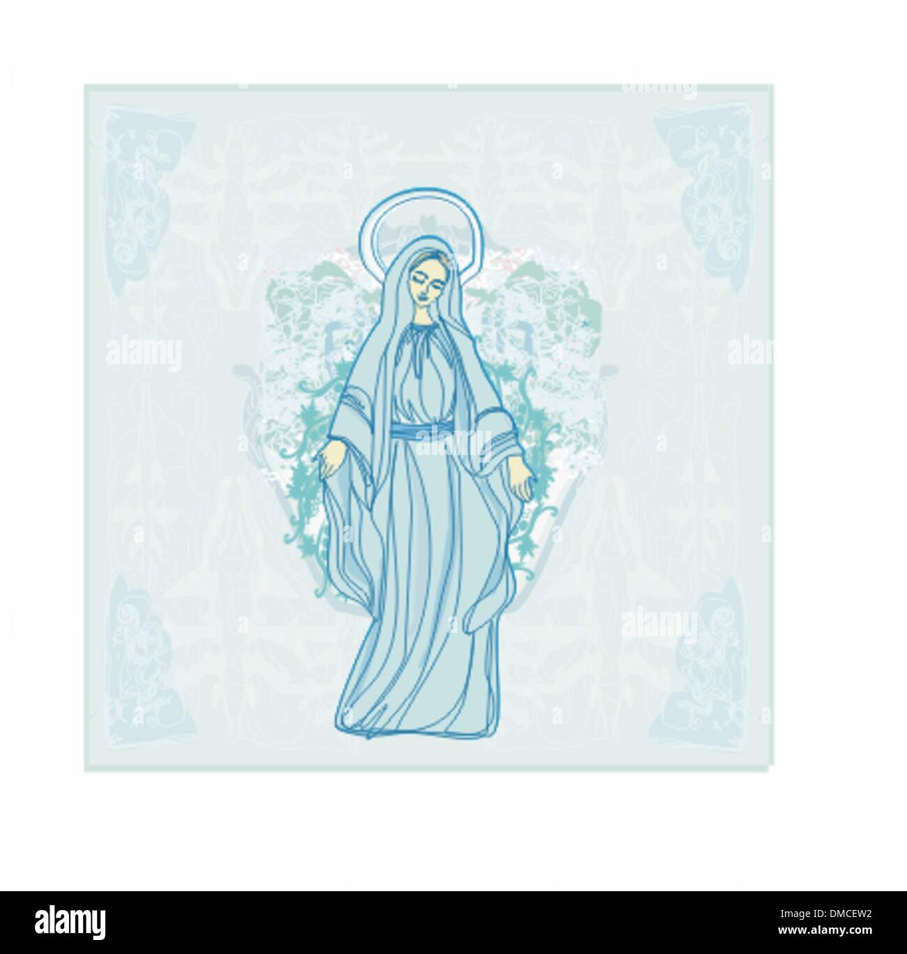 Blessed virgin mary Cut Out Stock Images & Pictures - Alamy