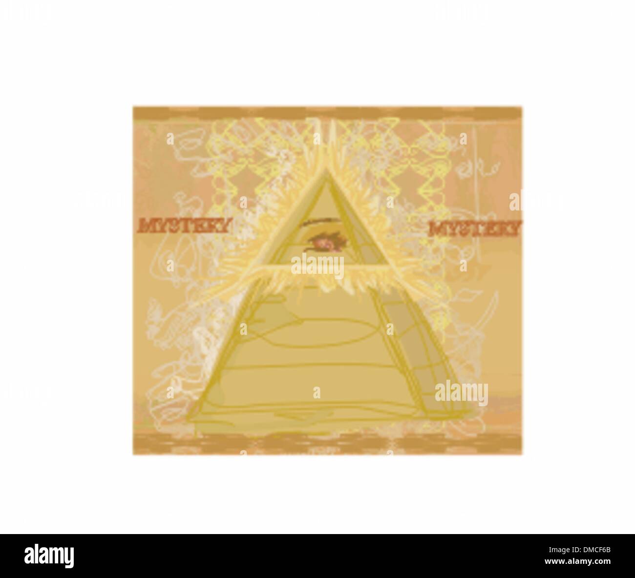 Pyramid eye hi-res stock photography and images - Alamy