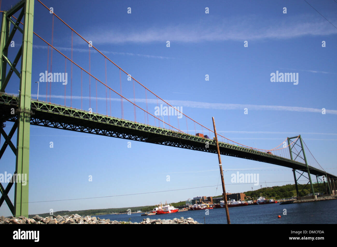 The A. Murray MacKay Bridge in Halifax, N.S Stock Photo - Alamy
