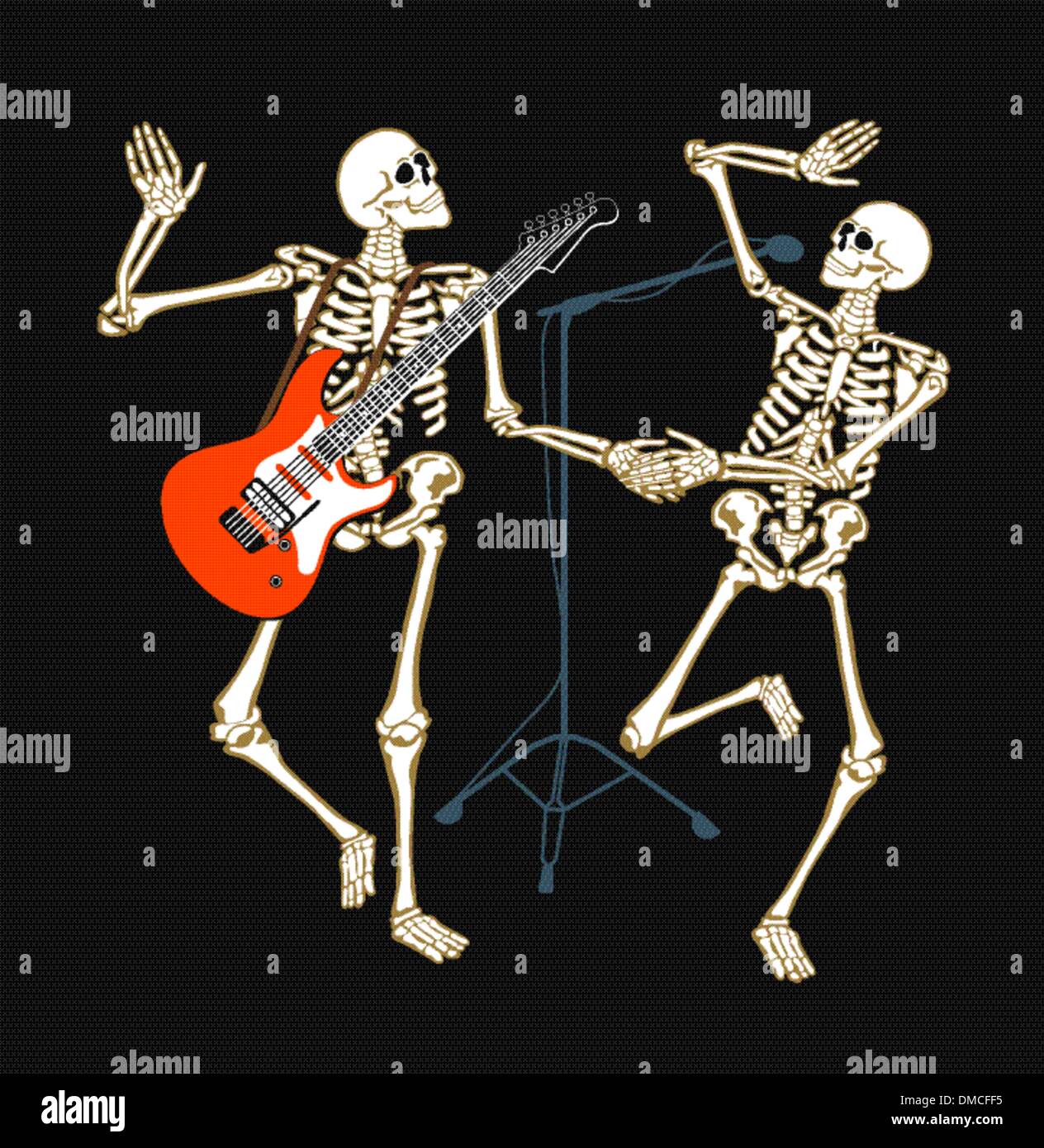 Skeleton dancing hi-res stock photography and images - Alamy