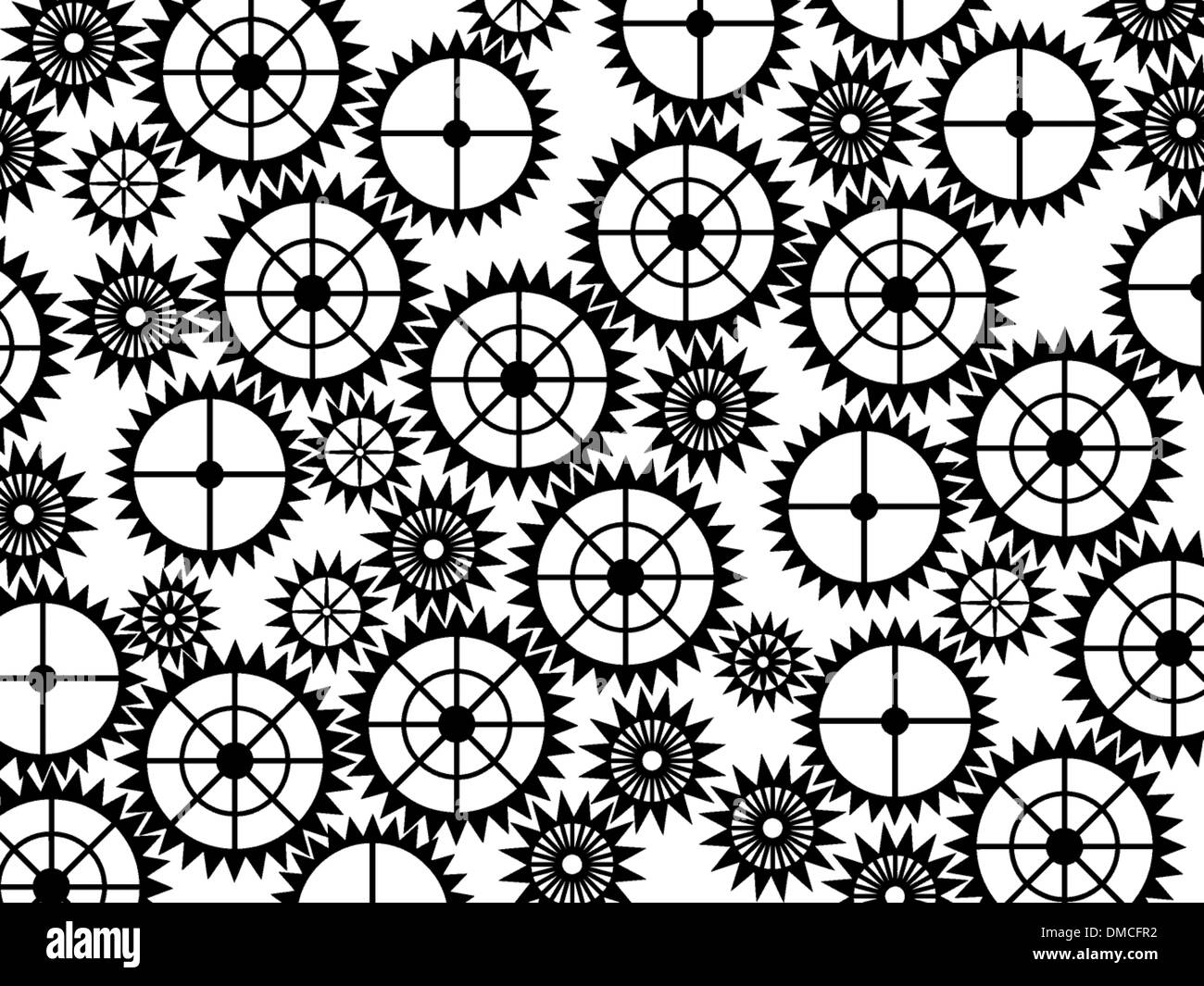 Geometric wheels Stock Vector Images - Alamy