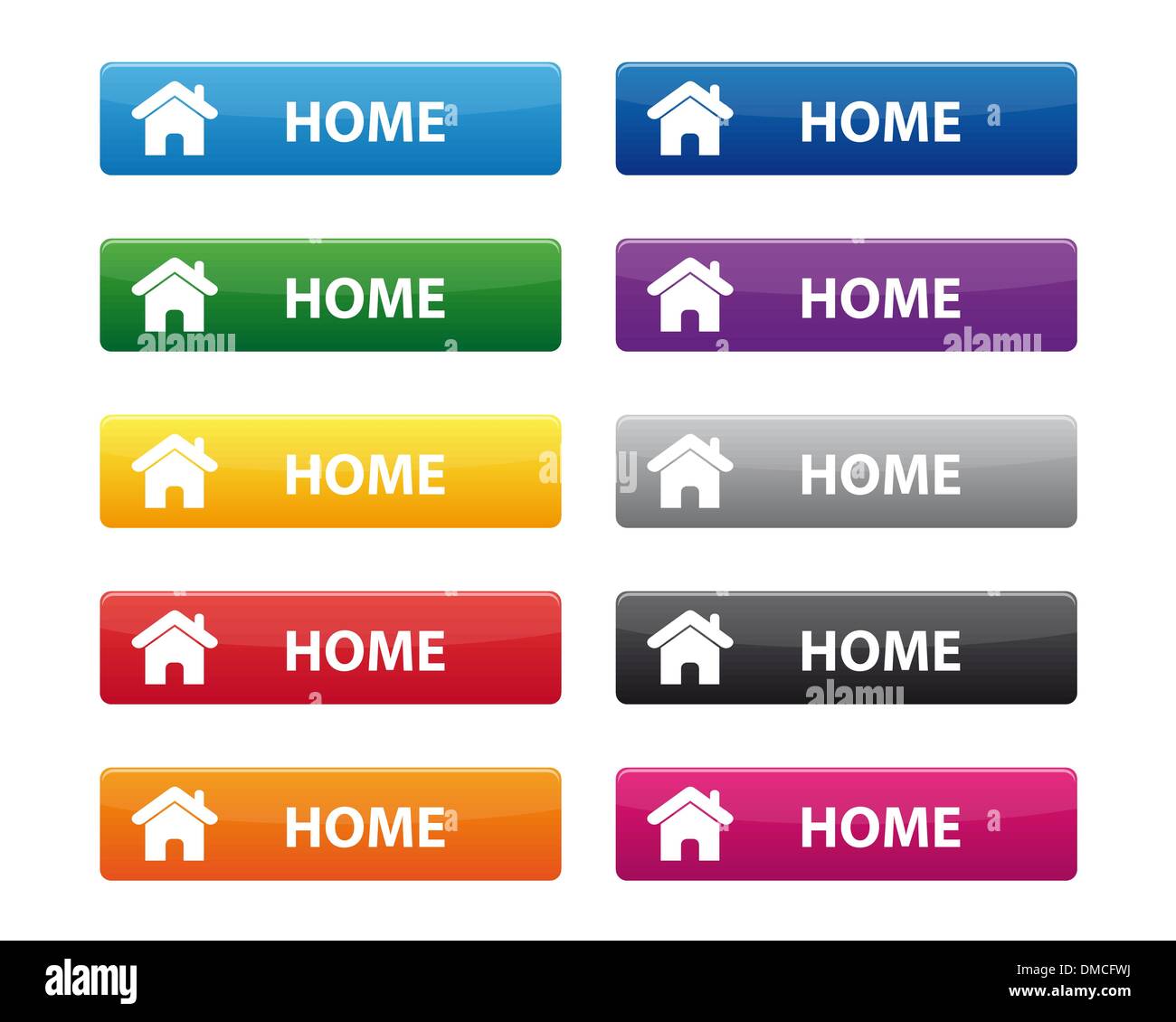 Brown button clipart Stock Vector Images - Alamy