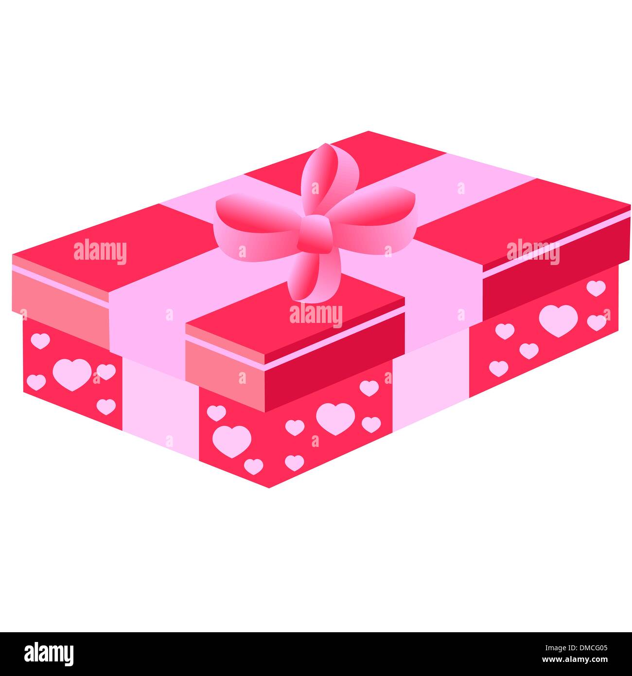 pink gift box Stock Vector Image & Art - Alamy